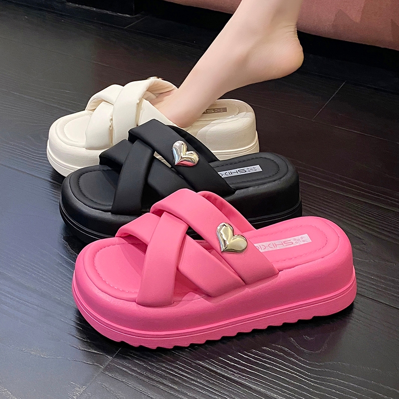 Influencer Slippers Women Summer Outer Wear Spring Summer New Style ...
