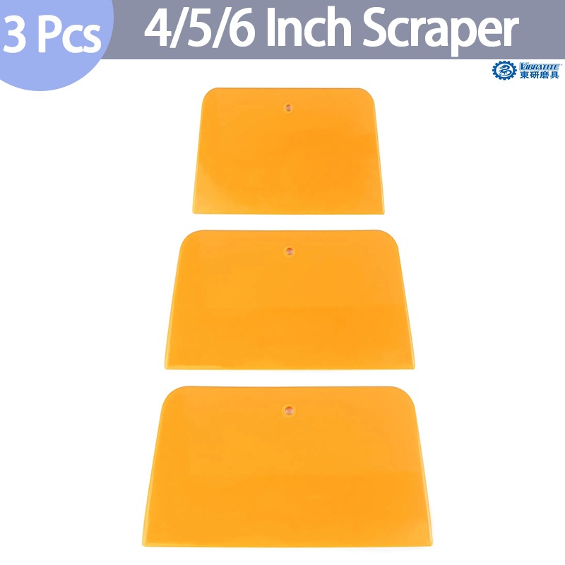 3 Pcs Reusable Plastic Spreader 4/5/6 Inch Automotive Body Fillers for ...