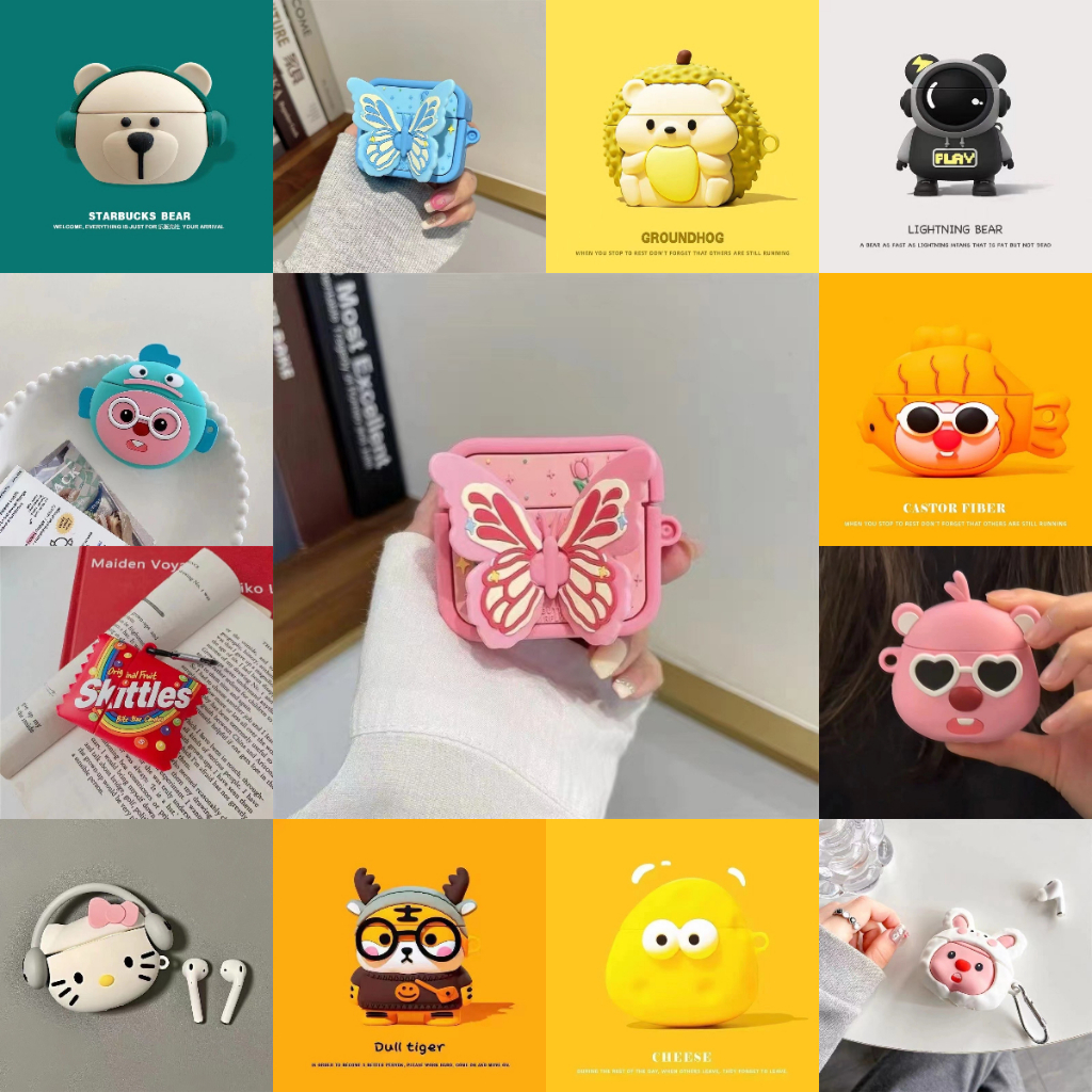 For Realme Buds Air 5 Pro Earphone Case Cute pink butterfly astronaut ...