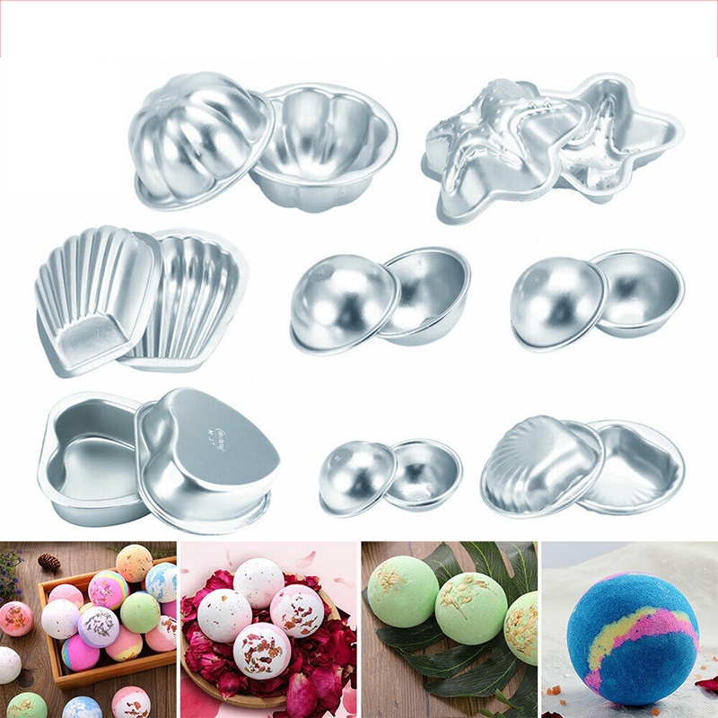 16Pcs/Set Baking Mould Bath salt mold cake mold DIY Homemade Crafting ...