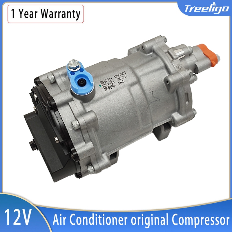 🔥MALAYSIA STOCK🔥Treeligo 12v Electric Air Conditioner Compressor With ...