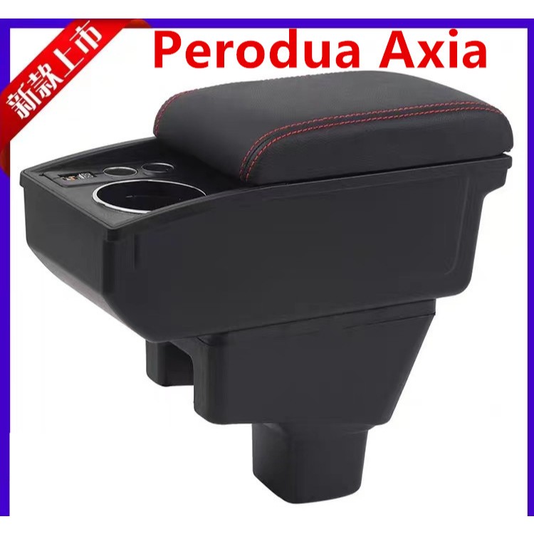 For Perodua Axia Car Armrest box Adjustable Centre Console Car Arm Rest ...