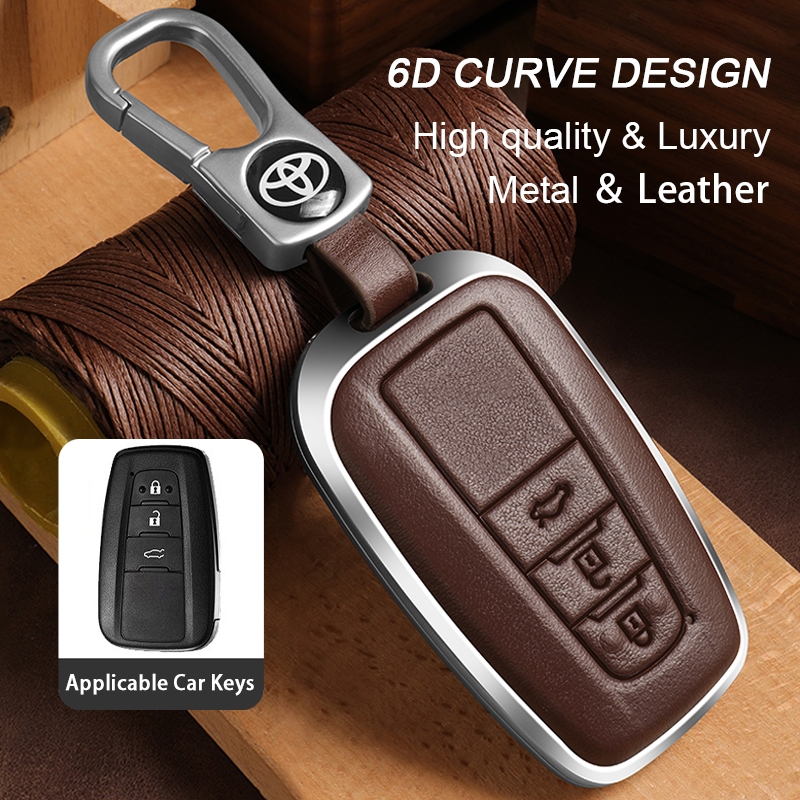 Cover Kunci For Toyota Altis Cross Camry RAV4 Avalon CHR Prius Corolla ...