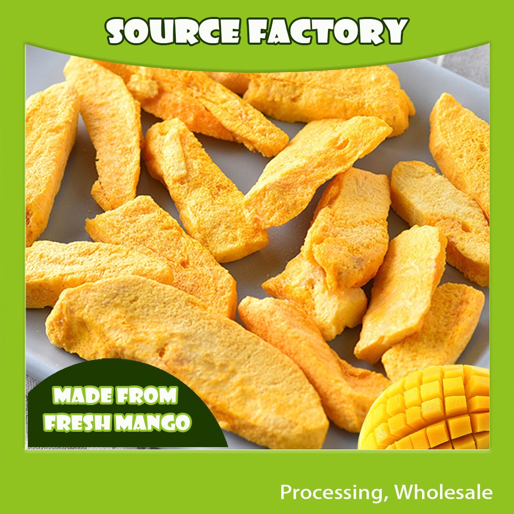 【FAST DELIVERY】Freeze Dried Mango Crisp Savoury Fruit Chips 冻干芒果 Freeze ...