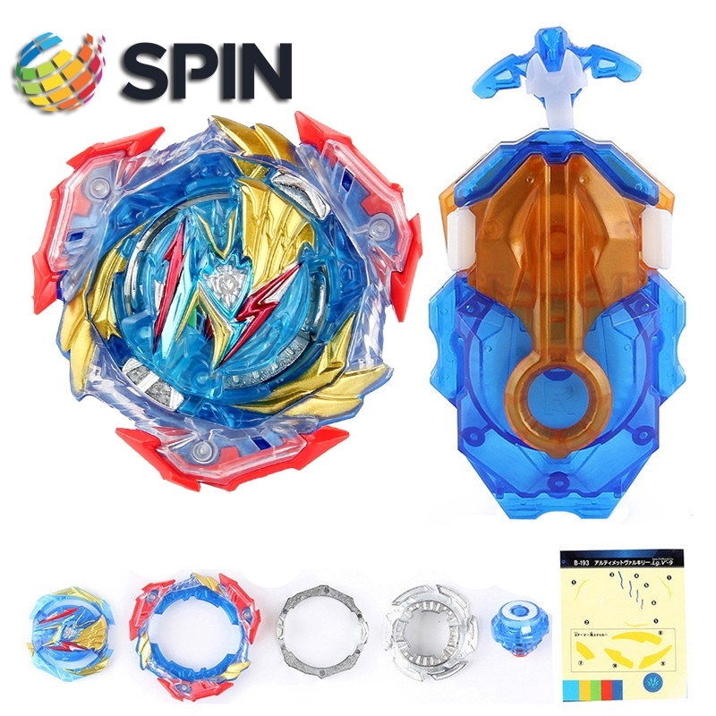 Beyblade B-193 Ultimate Valkyrie with B-184 LR Custom Launcher Set ...
