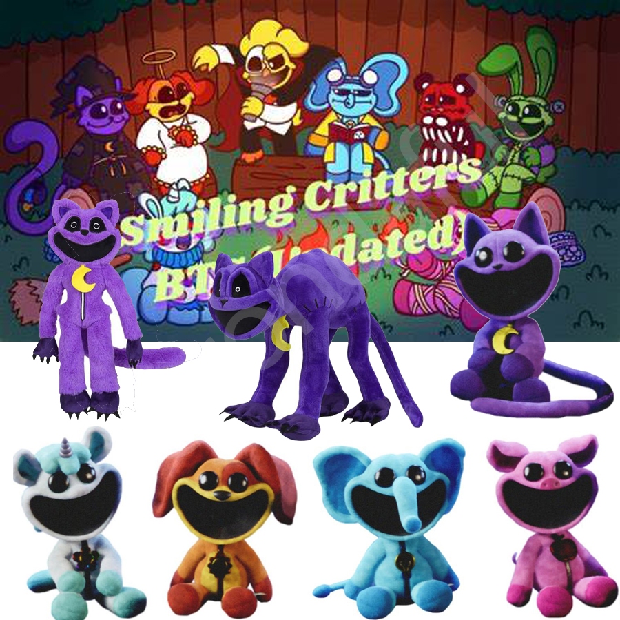 Laughing Creatures Plush Toys Hopscotch Catnap BearHug Plushie Doll ...