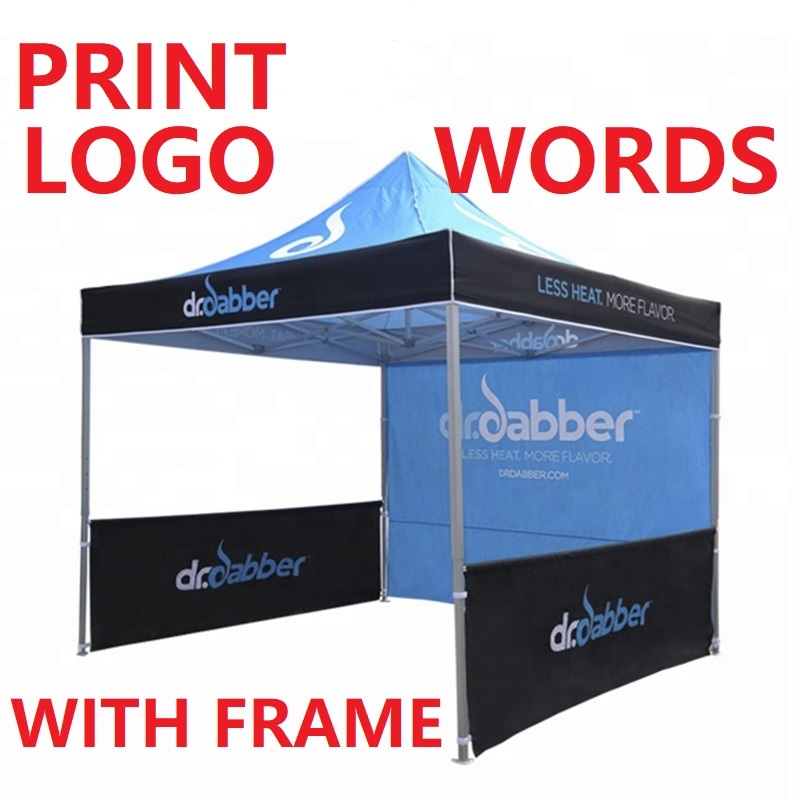 FREE DESIGN!! TENT PRINT/TENT CUSTOMIZE 8x8 10x10/ 80cm top roof Canvas ...