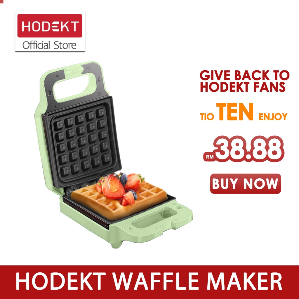 HODEKT Waffles Maker Electric Breakfast Waffle Machine Egg Cake Pan ...