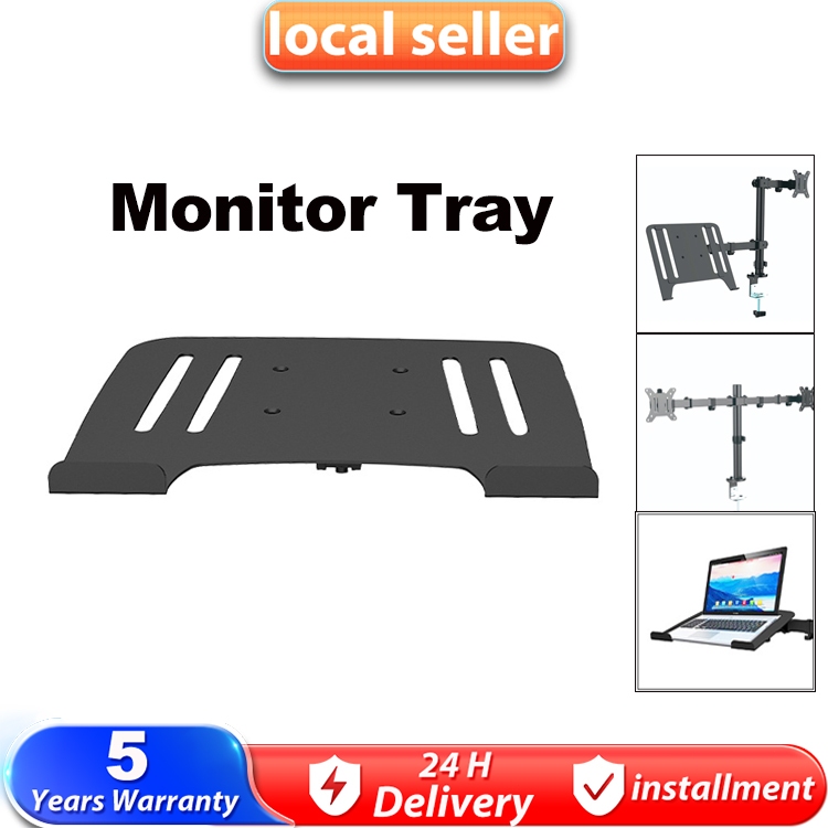 Monitor Tray Laptop Stand Monitor Mount 17-32'' Stainless Steel ...