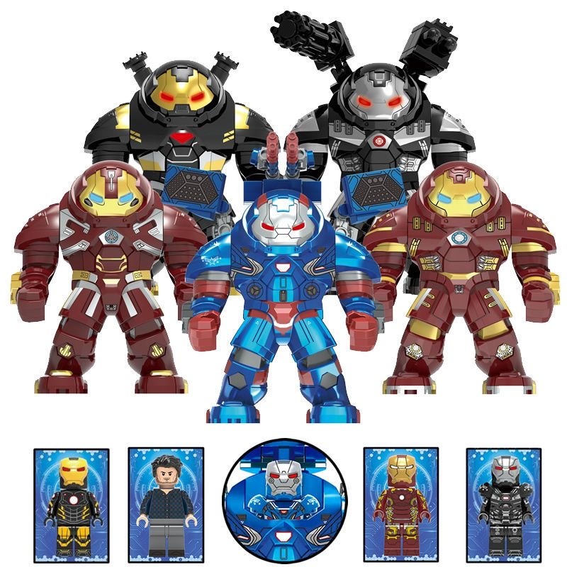 Compatible with Lego Avengers 4 War Robot Building Blocks Minifigure ...