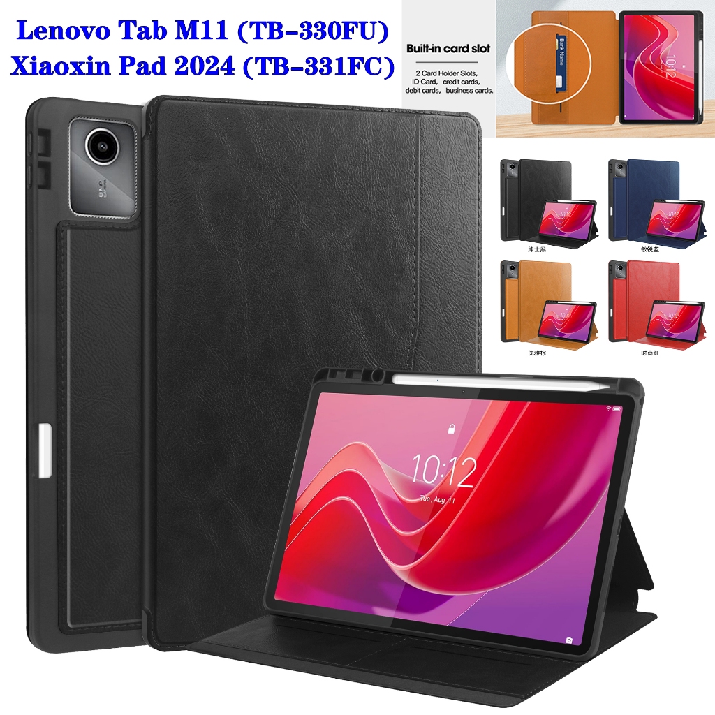 For Xiaoxin Pad 2024 Lenovo Tab M11 2023 11.0" TB-331FC TB-330FU Business Casing Tablet ...