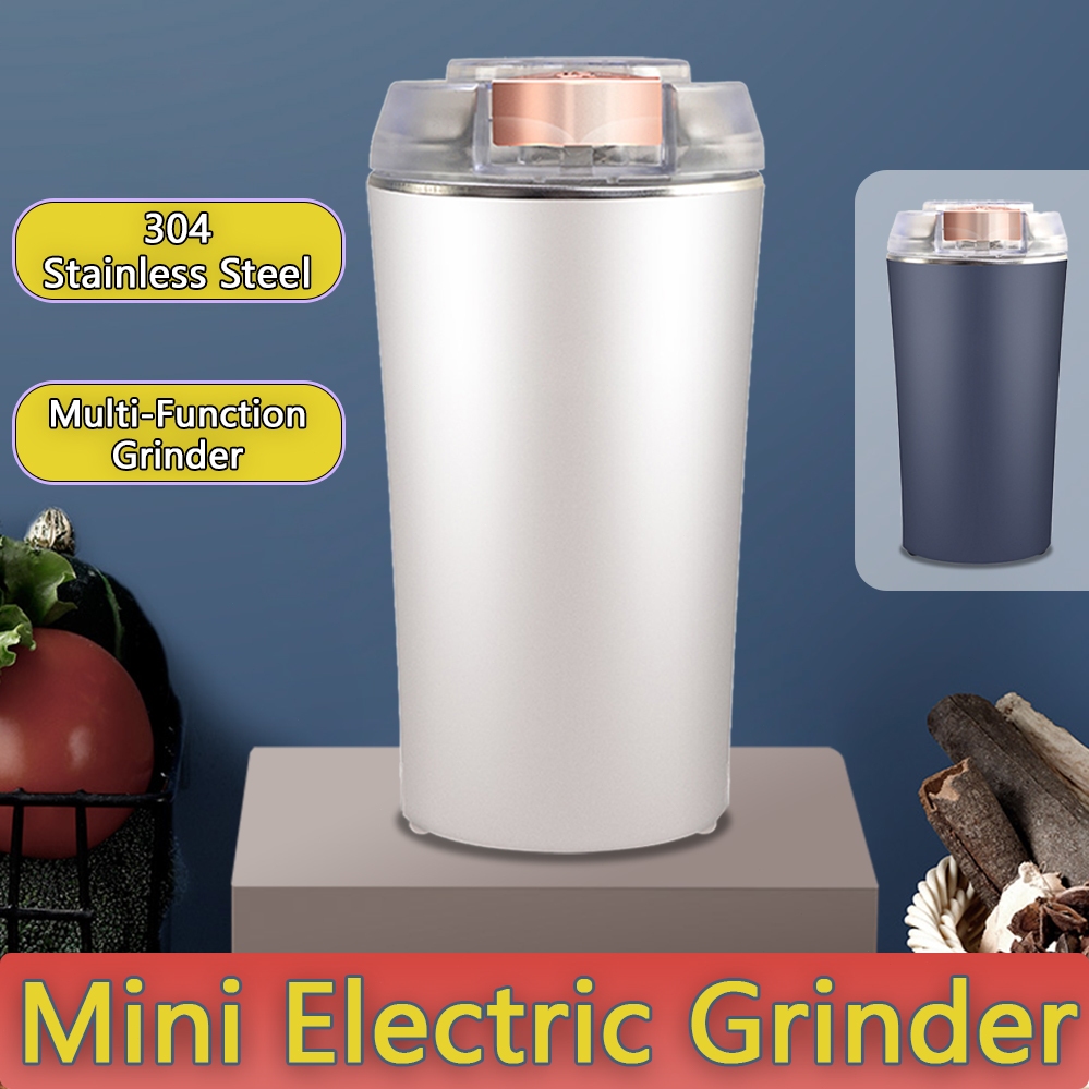 Electric Grinder Portable 304 Stainless Steel Mill MIni Grinder 200W ...