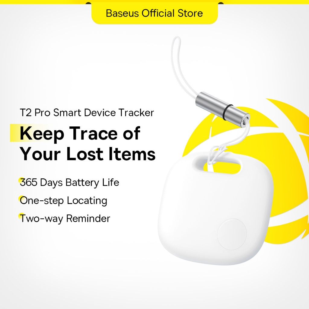 Baseus T2/T2 Pro Wireless Smart Tracker Mini Anti-Lost Track Device For ...