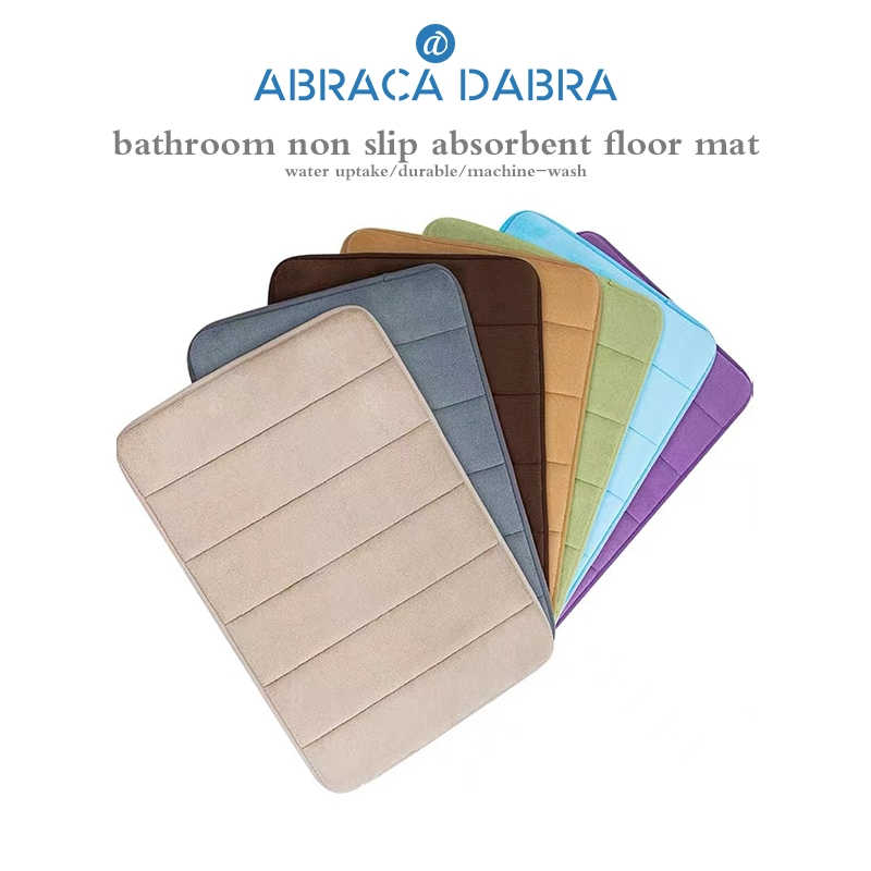 Abraca Dabra Bathroom Non-Slip Absorbent Mat (40 x 60cm) | Shopee Malaysia