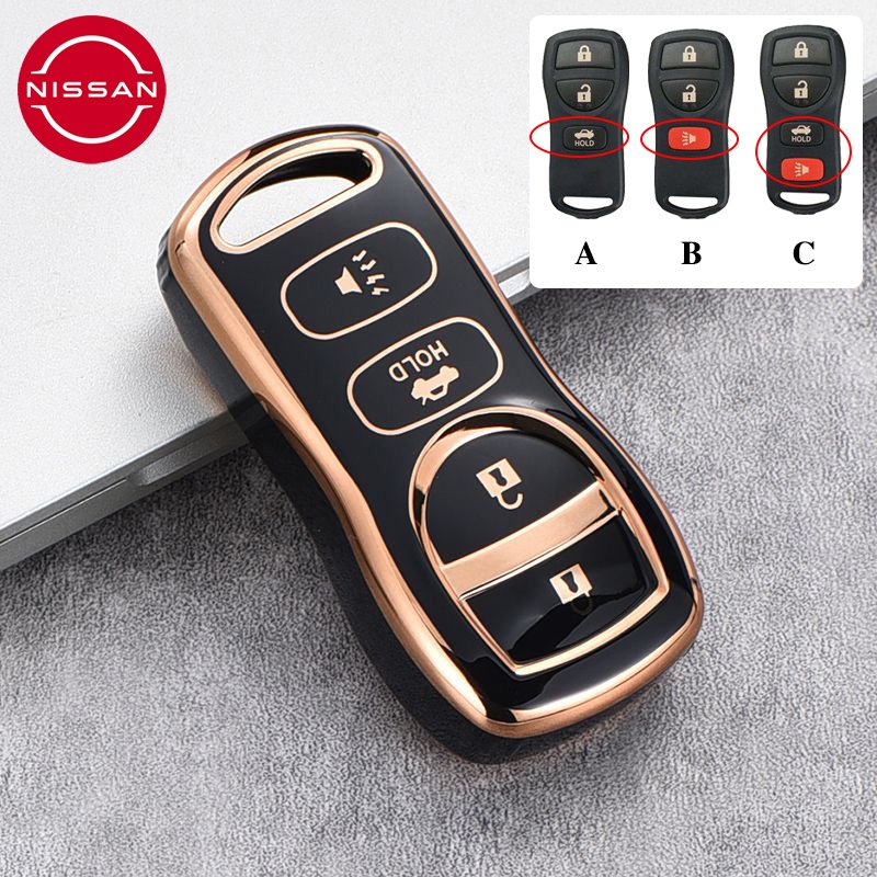 Nissan Car Remote Key Case For Nissan Sentra X-trail Armada Tiida key ...