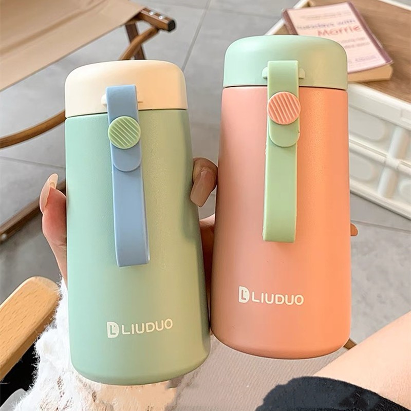 270ml Mini Stainless Steel 304 Vacuum Flask Fashion Candy Color