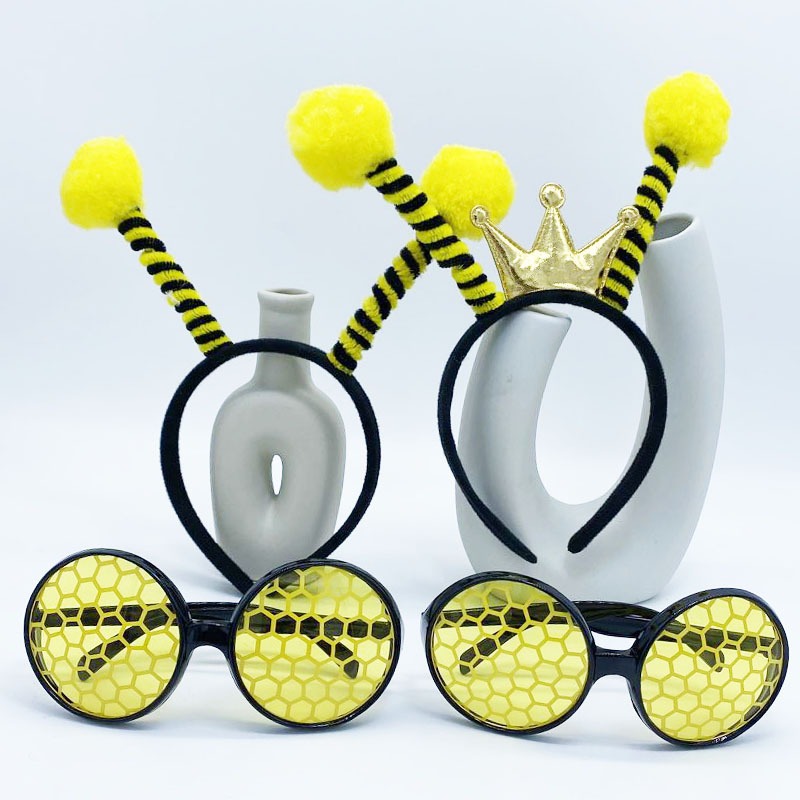ShiningStars Bee Headbands Bee Antenna Headband Bee Costume Accessories ...