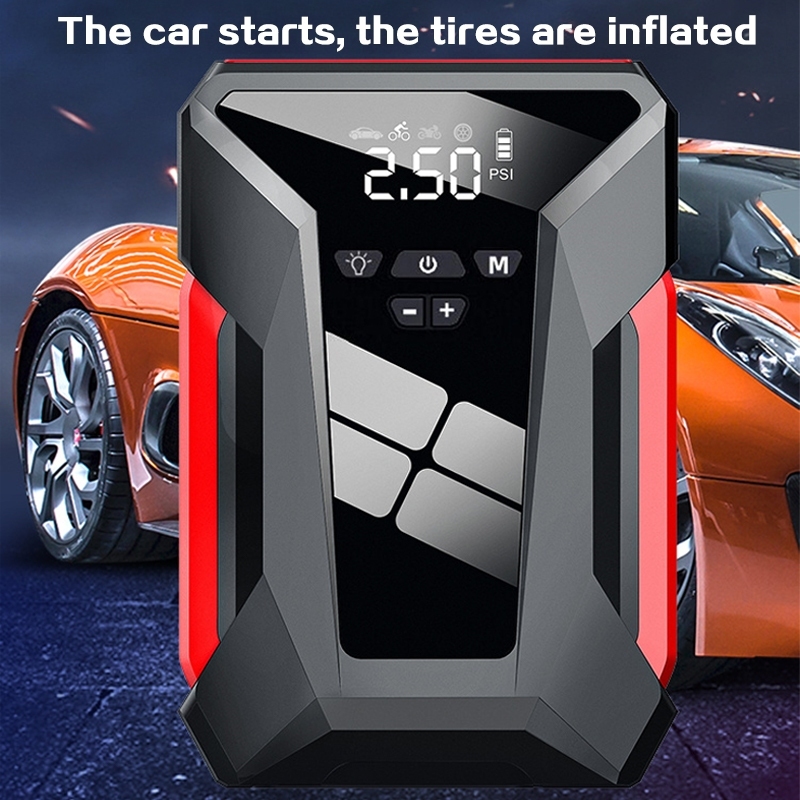 99800mAh 12V Car Jump Starter Power Bank Portable Car Jumper Starter ...