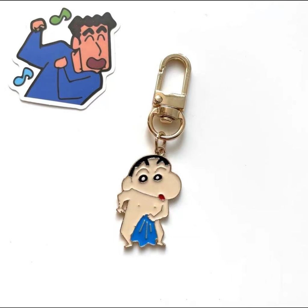 anime crayon shin chan keychain souvenir barang murah borong rm 1 cute ...