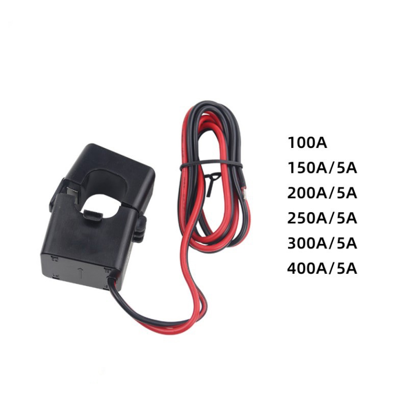 Clamp On AC Current Sensor 24mm Transformer Primary KCT24 Split Core ...