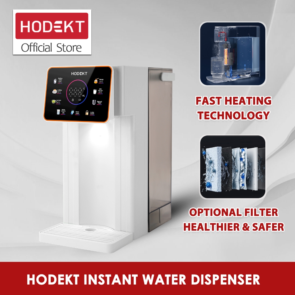 HODEKT 3L Instant Water Dispenser Thermo Pot LCD Screen Digital Desktop ...