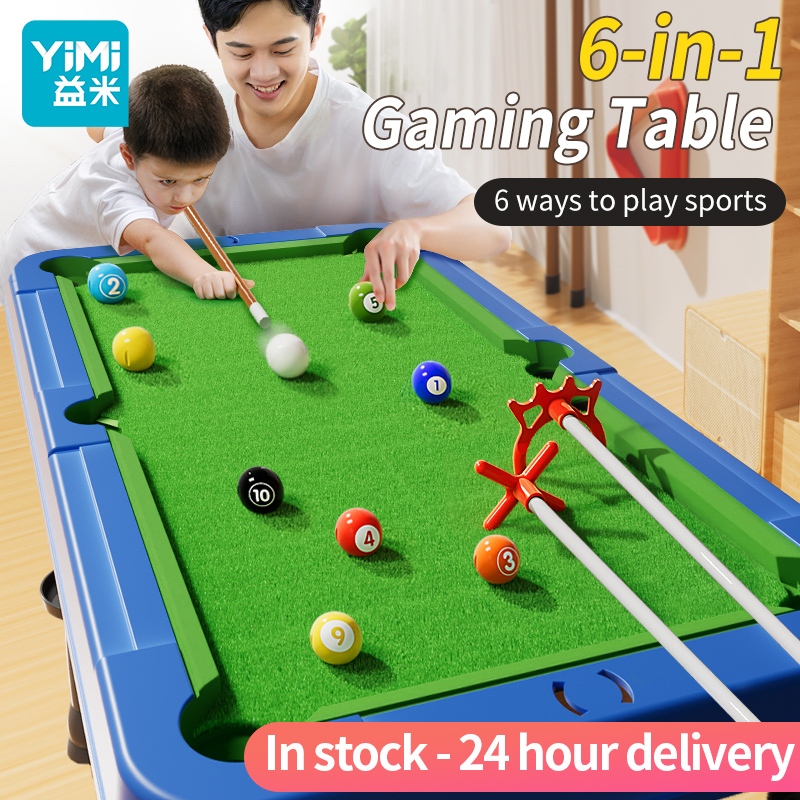 YIMI 84Pcs Mini Pool Table Game Cat Billiard Table Billiards Game Balls ...