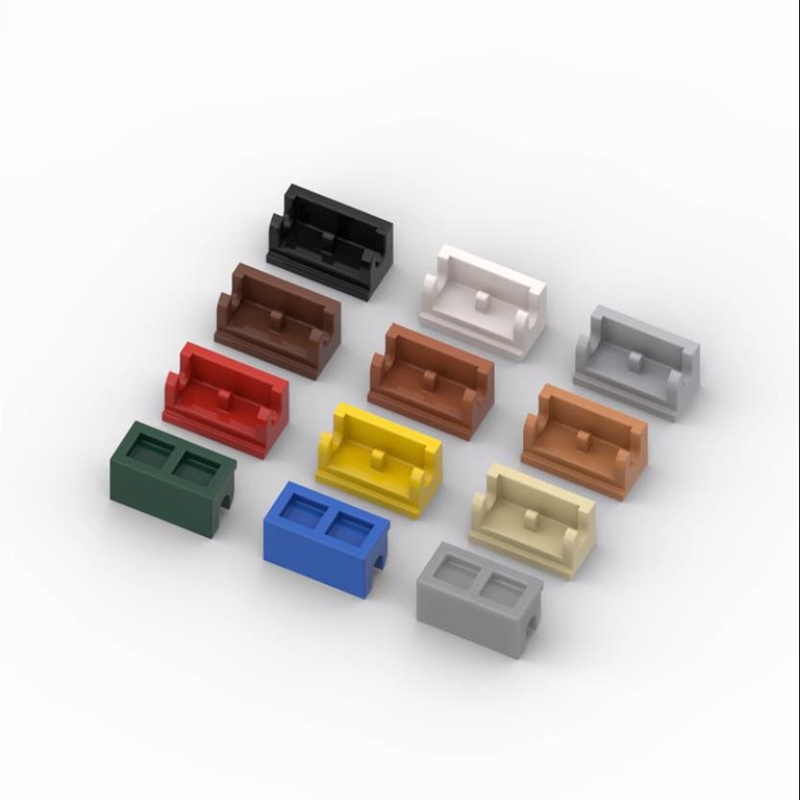 10pcs Compatible 3937 3938 High-Tech Building Blocks Parts Hinge Brick ...