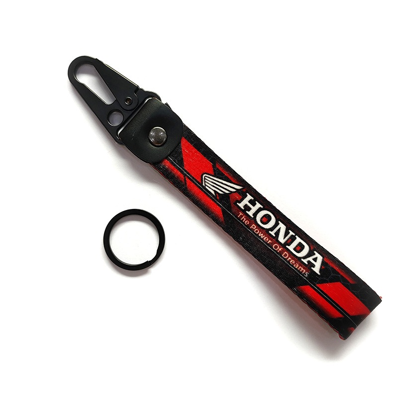 Durable Motorcycle Cable Keyring Motocross Webbing Key CHAIN Keychain ...