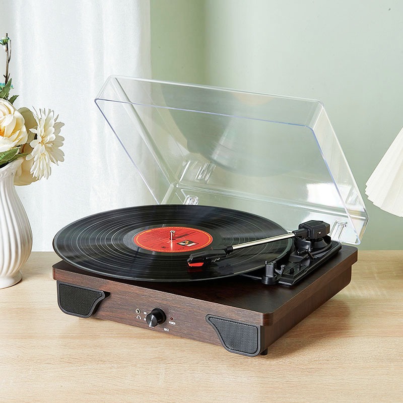 Middix Vinyl player Bluetooth speaker retro record player multi ...