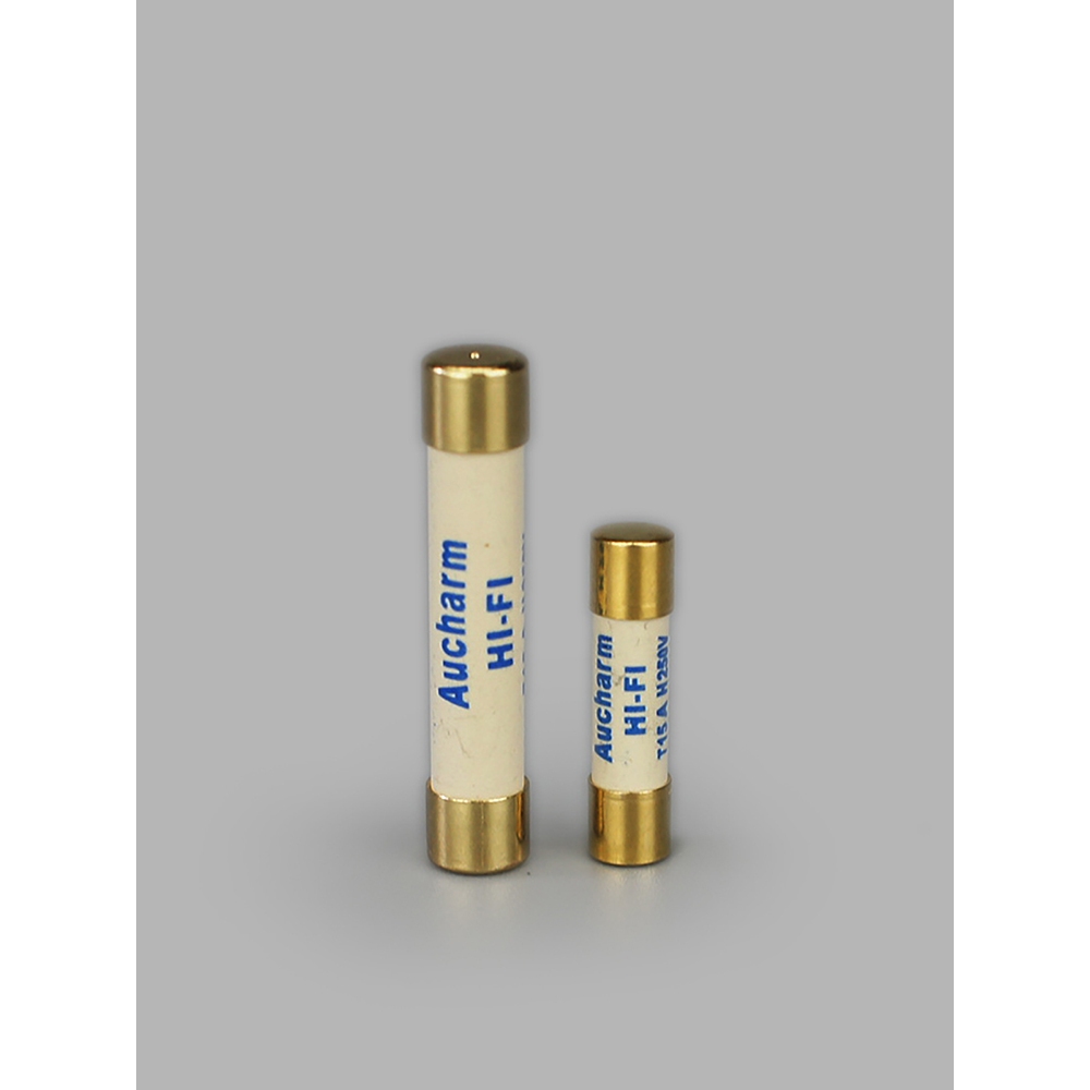 1Pcs HIFI Silver Gold-plated Alloy Fuse Audio Preamp Amplifier Tube Amp ...