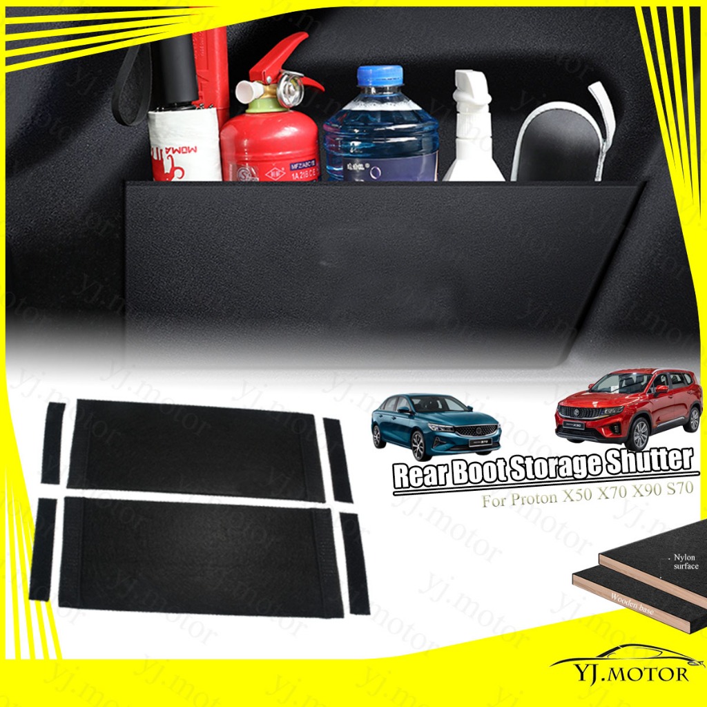For Proton X50 X70 S70 X90 Rear Boot Storage Shutter Rear Trunk Storage ...
