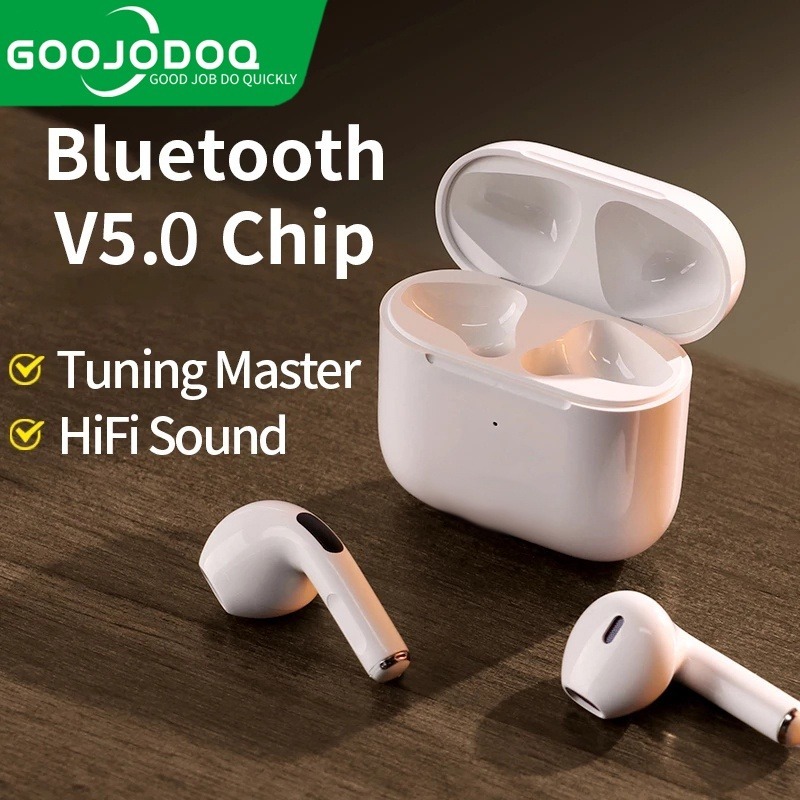 GOOJODOQ Bluetooth Earphone Wireless Headphone Stereo Headset Sport ...
