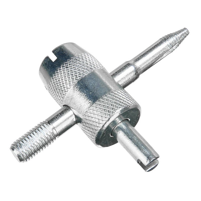 Tire Valve Tools, 4-in-1 Valve Core Tool Multifunctional Valve Wrench ...