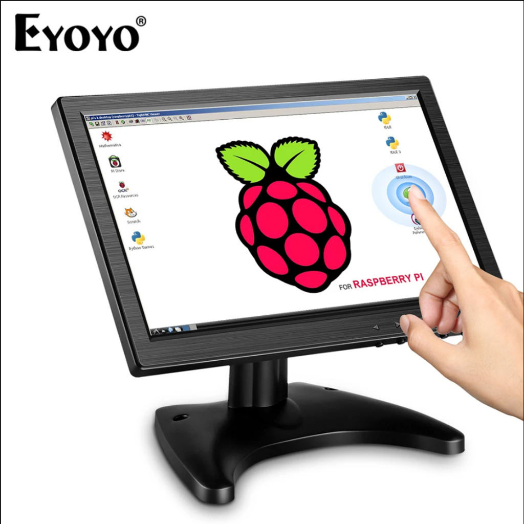 Eyoyo 10 inch Touchscreen Monitor HDMI VGA Touch Screen Monitor ...