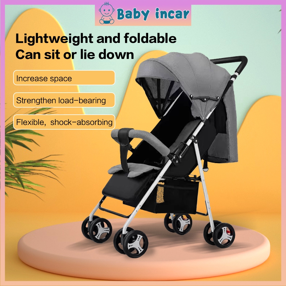 Lightweight New Born Stroller Baby Travel Strollers Compact Stroller ...