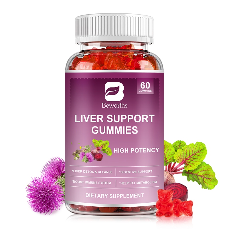 Beworths Milk Thistle Gummies With Milk Thistle And Dandelion Extract