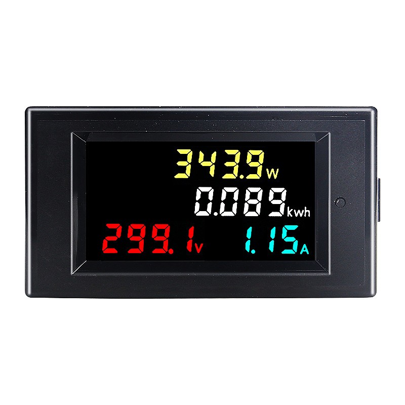 DC 4In1 Multi Function Panel Meters Digital Voltmeter D69-3062 14-600V ...