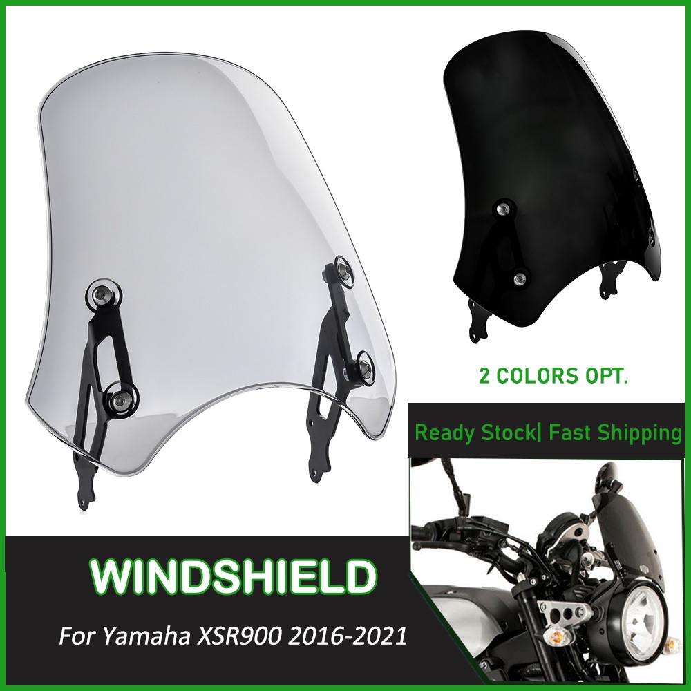 XTMOTO XSR900 ABS Large Windshield Windscreen Airflow Wind Deflector ...