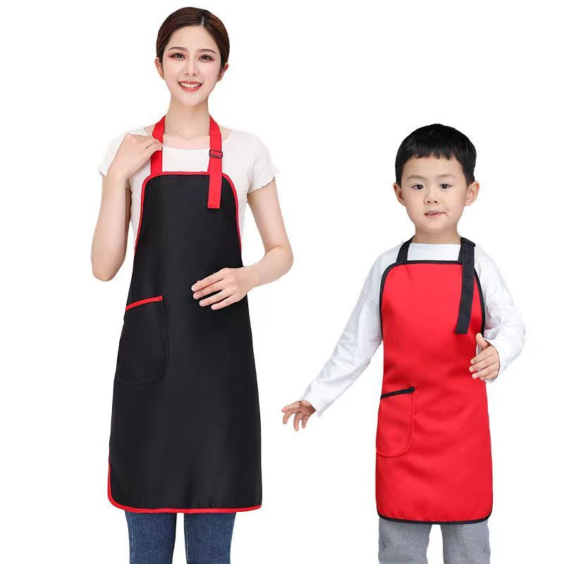 Kids adult Apron Class Craft Art Painting Children Parenting Apron ...