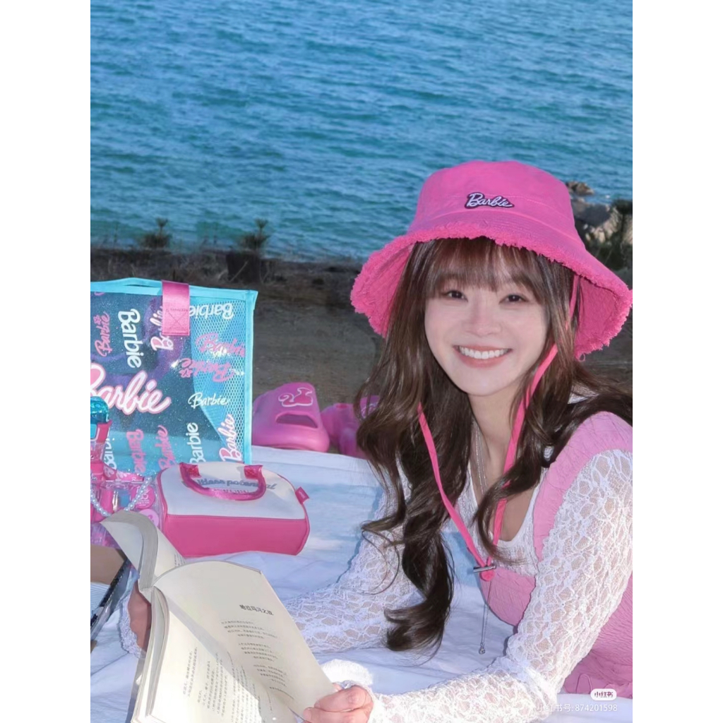 Miniso Barbie 65 anniversary bucket hat | Shopee Malaysia