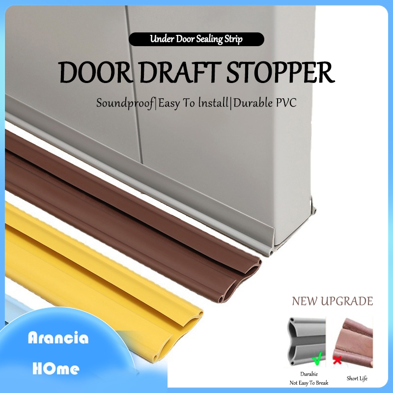 *Ready stock*PVC Soundproof Door Seam Strip Dust Blocker Inserted ...