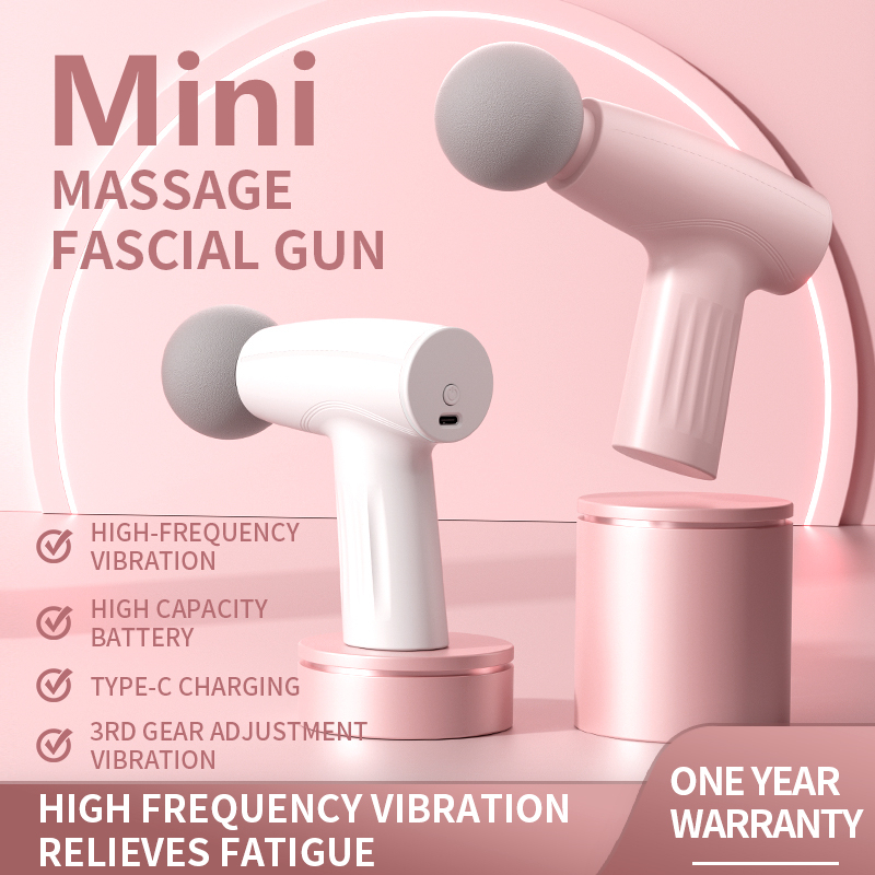 Mini Fascial Massage Gun Vibration Massage Machine Muscle Relaxation ...
