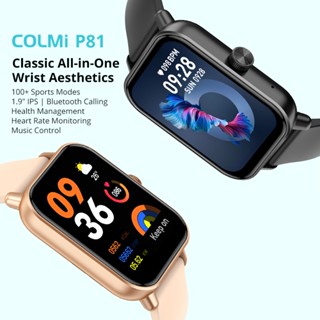 COLMI P81 Smart Watch 1.9inches IPS HD screen unisex watch IP68 Waterproof Bluetooth Calling ...