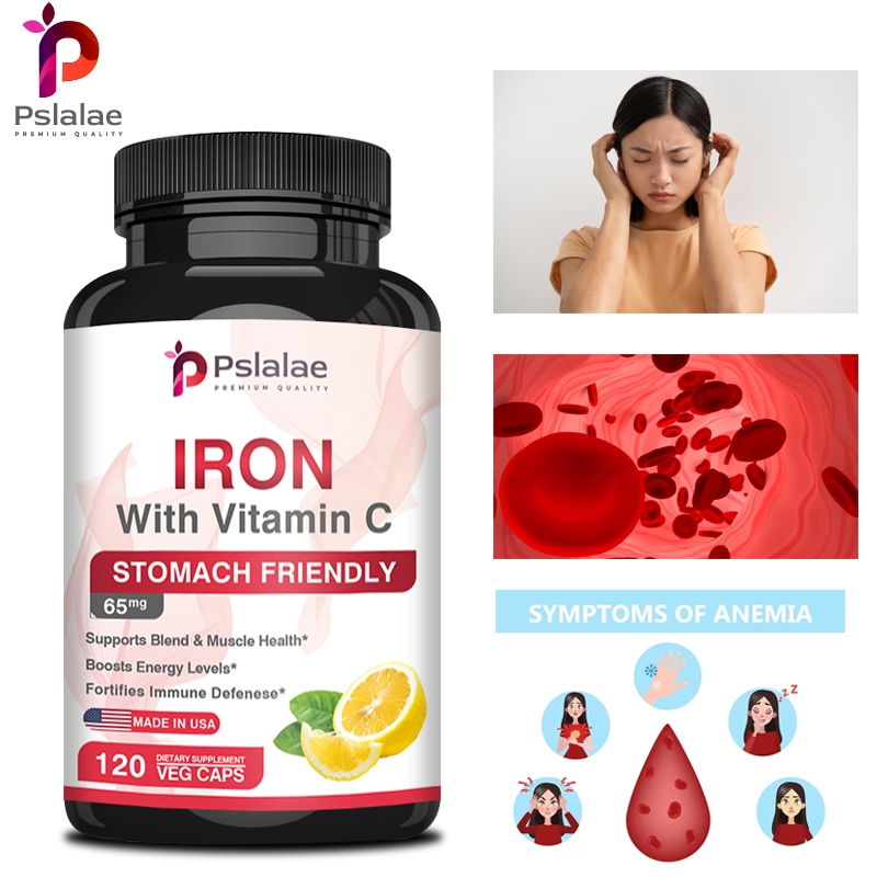 Pslalae IRON 65 mg with Vitamin C, most easily absorbed in the stomach ...