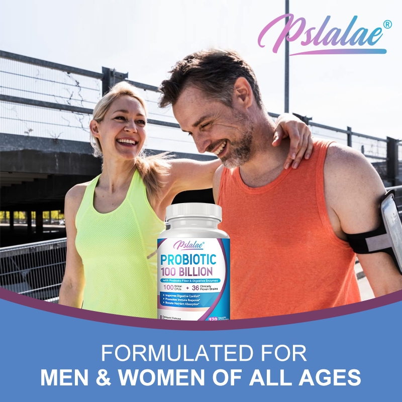Pslalae PROBIOTIC | 120 Capsules | 100 Billion Active Organisms ...