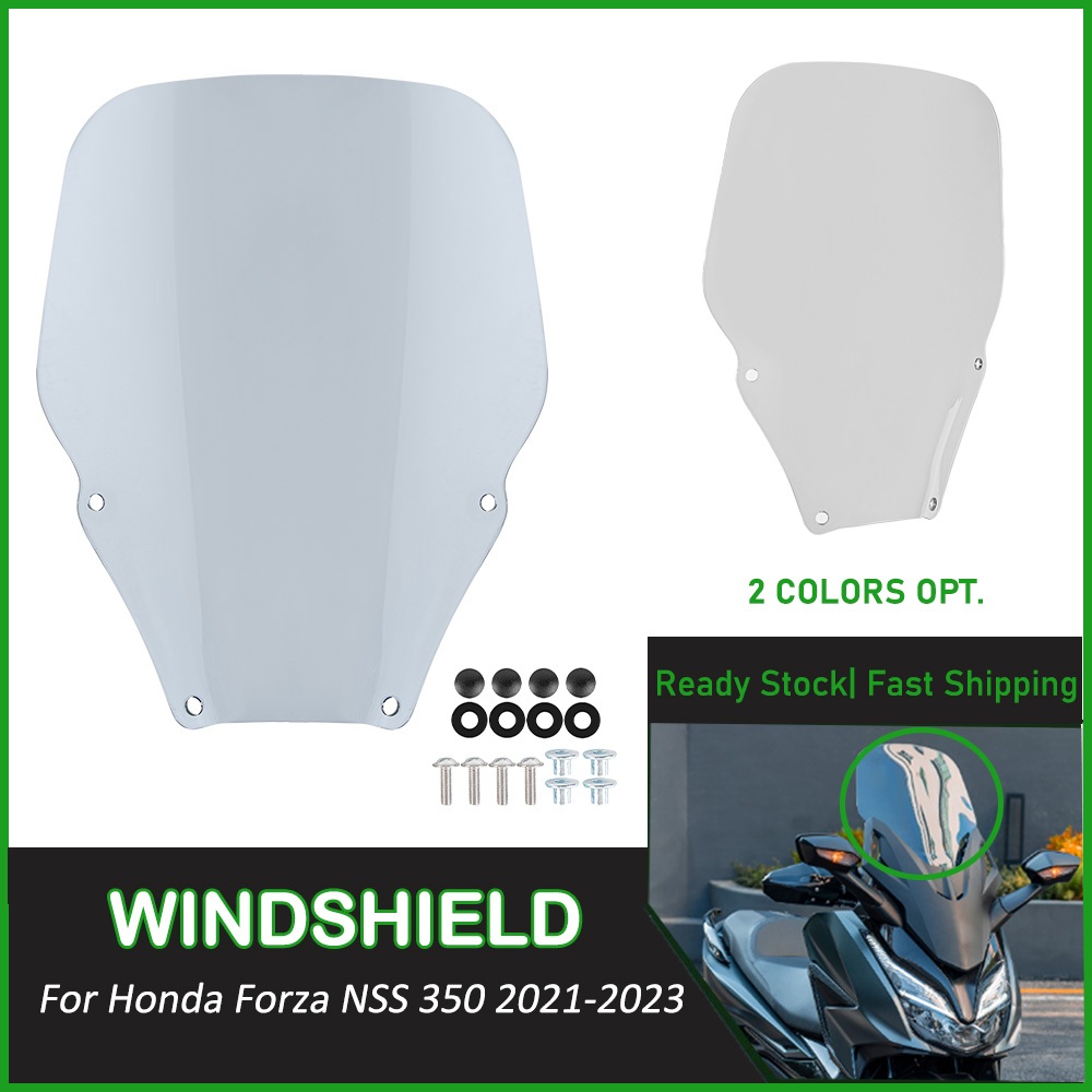 XTMOTO Forza NSS350 Windshield Windscreen For Honda Forza NSS 350 2021 ...