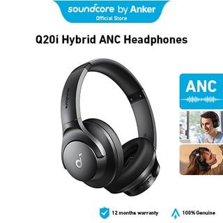 Soundcore by Anker Q20i Headphones Hybrid Active Noise Cancelling ...