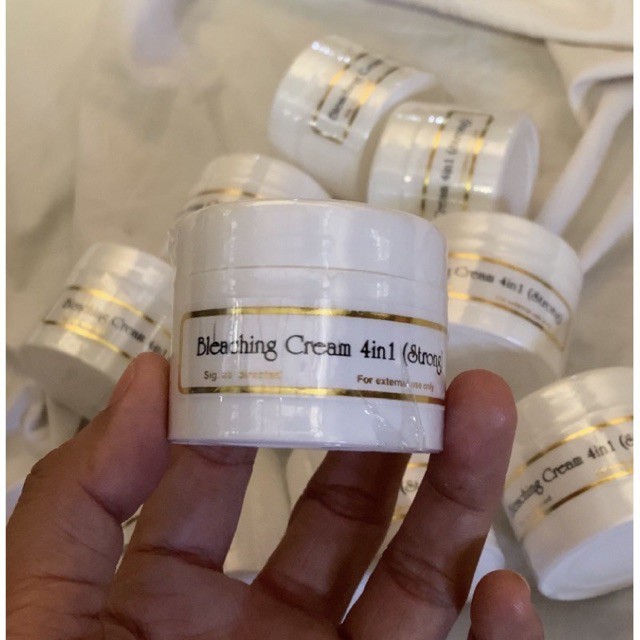 Bleaching Cream 4 in 1 (Strong) | Shopee Malaysia
