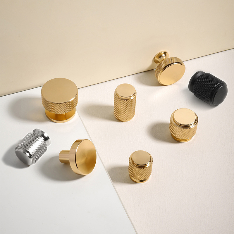 Modern Simple Drawer Small Knobs Multiple Funiture Cabinet Handles Gold ...