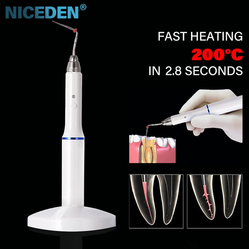 NICEDEN Heating Pen Dental Cordless Wireless Gutta Percha Obturation ...